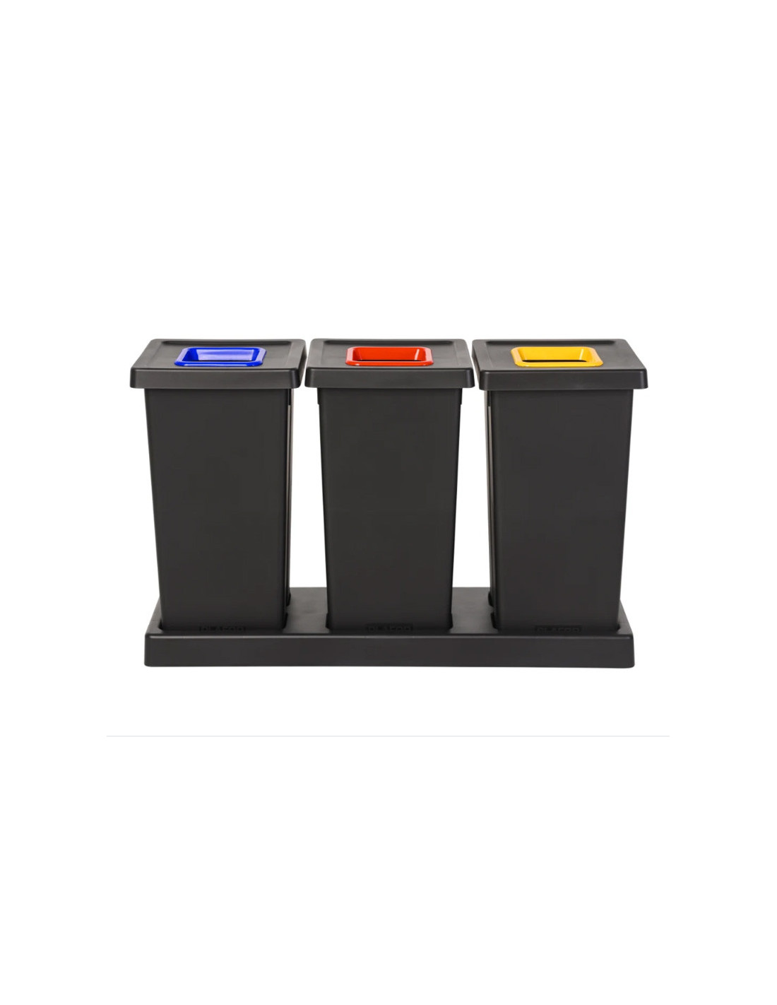 Waste container open lid 90L Lime Lid - 1559 - Was bucket with...