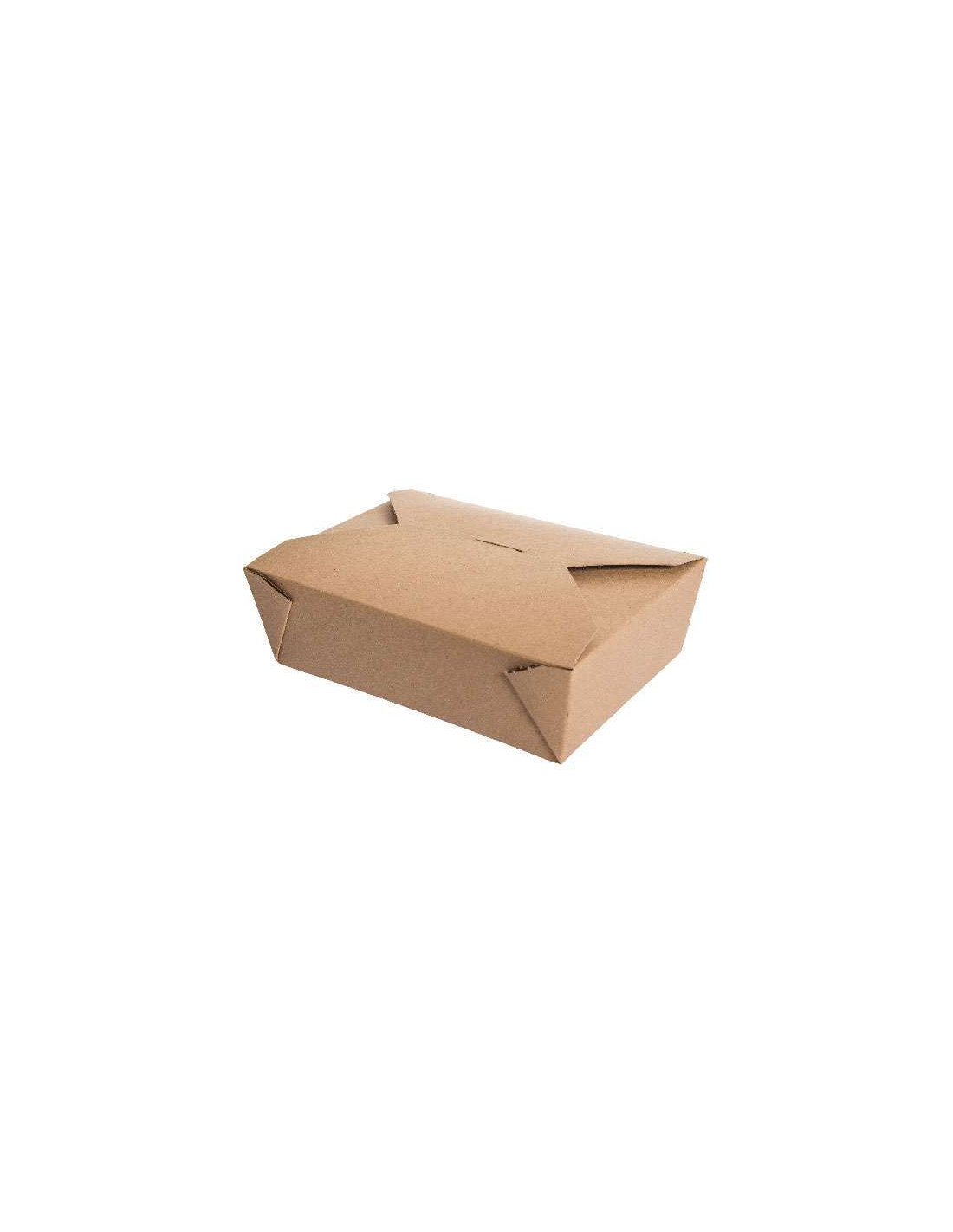 China Box Brown (Deliæske/Noodle Tray) Cardboard 50pc/pak - 3357