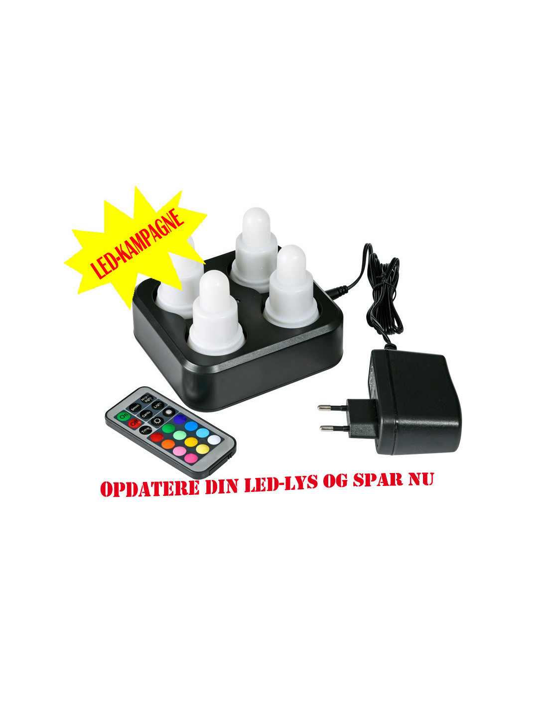 LED lights Duni Multicolor 4pc/pack - 1526 - Our LED...