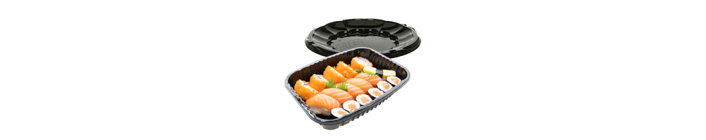 Sushi Bakker - Vi har sushiforme og -fade i forskellige former...